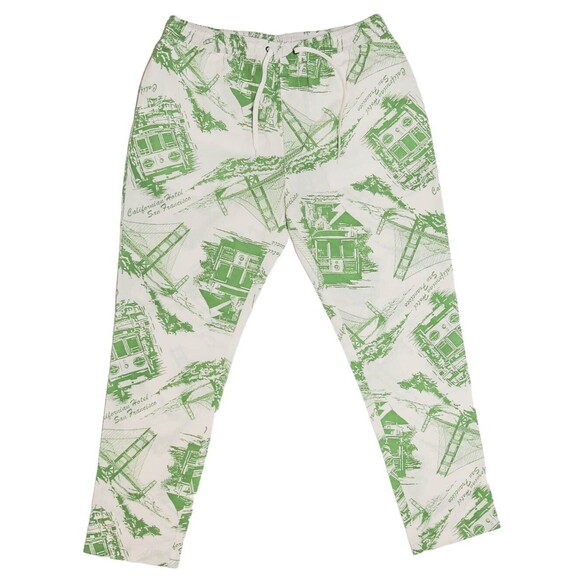 Chiragh Apparel | Pants | Mens Pants Joggers Green White Graphic ...